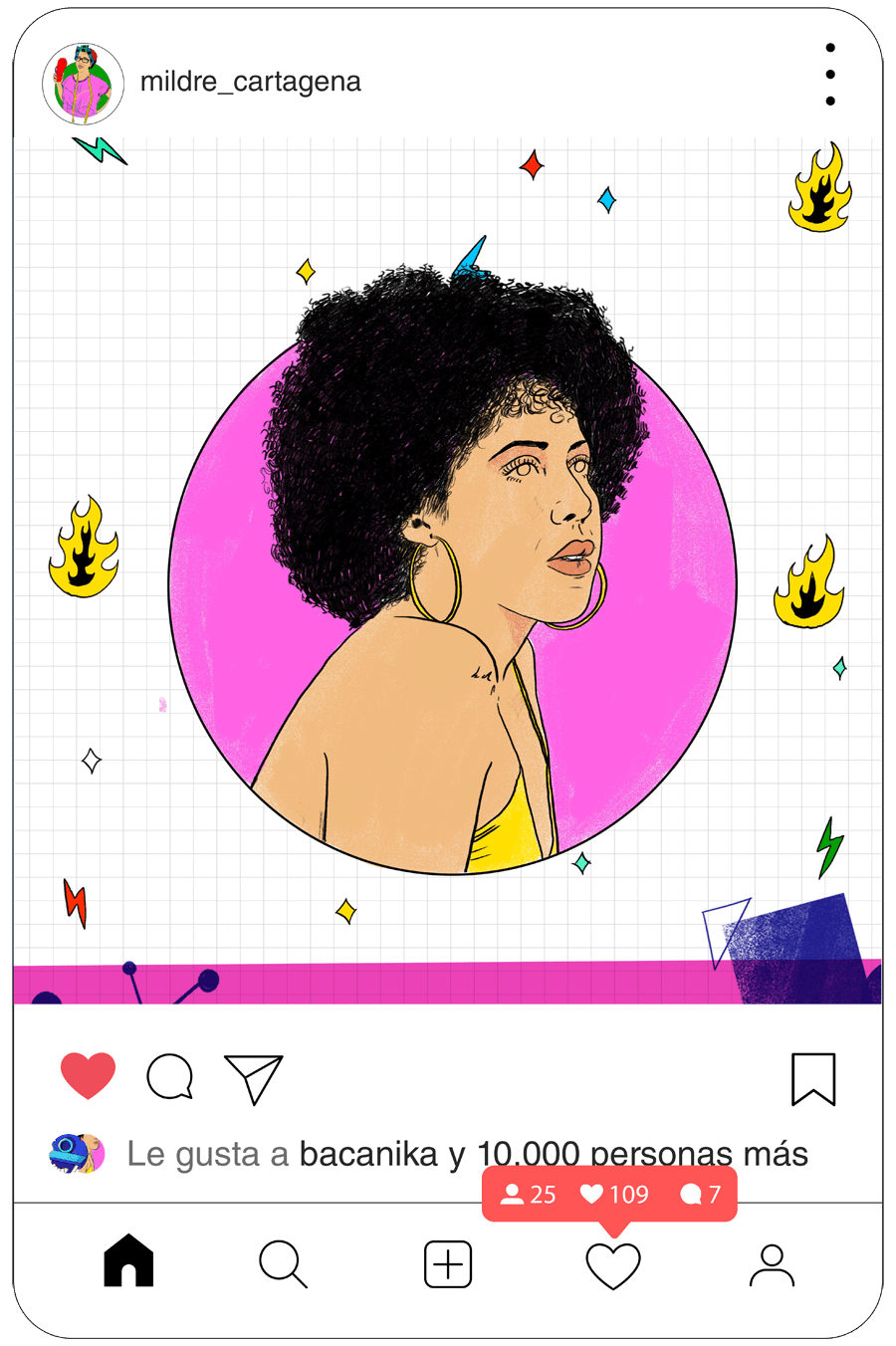 El inacabado mundo de Mildre Cartagena