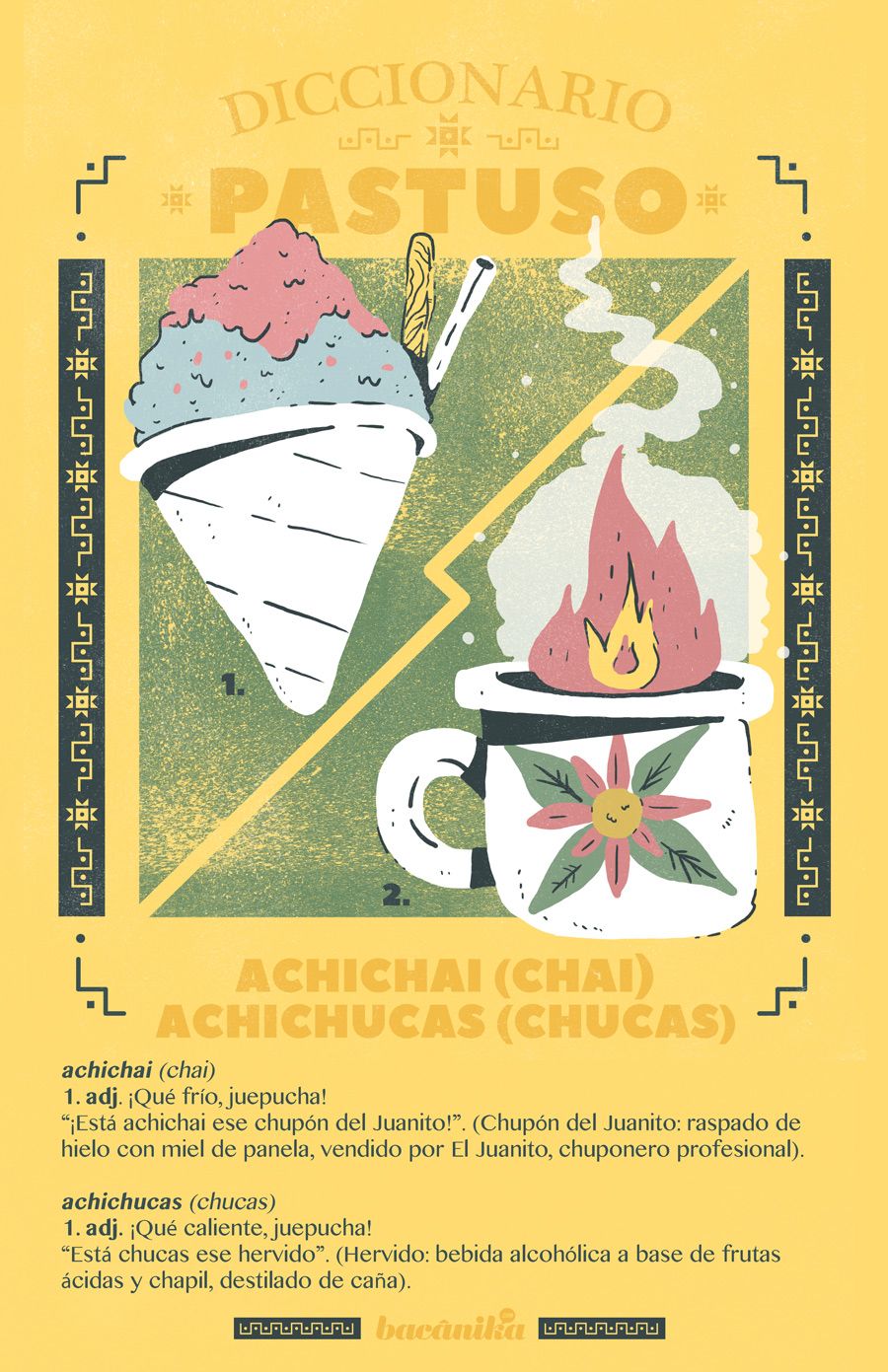 Glosario ilustrado de palabras pastusas