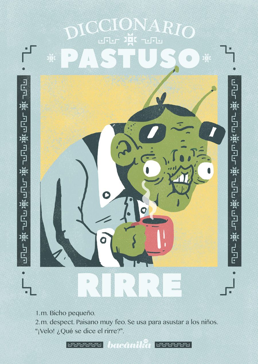 Glosario ilustrado de palabras pastusas